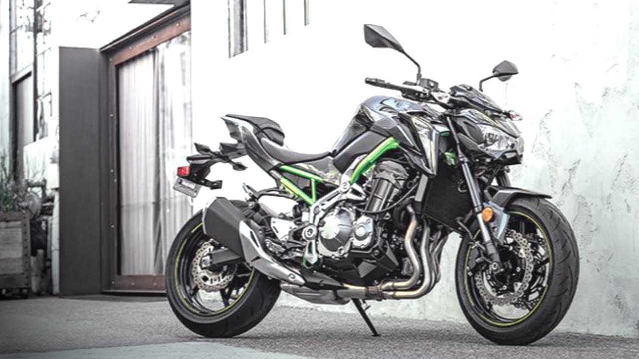 2017 Kawasaki Z900 Green and Grey - YouTube