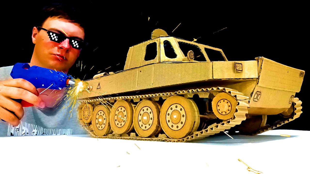 I am making a new model, DIY cardboard RC all terrain vehicle with ...