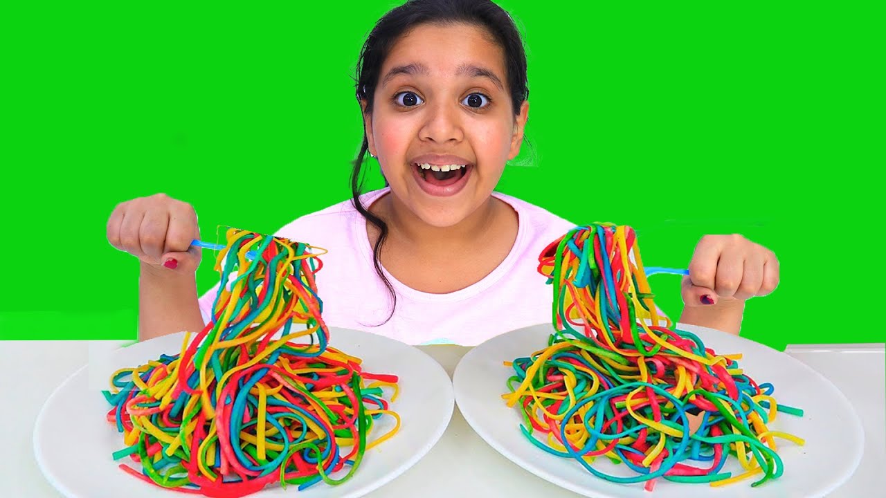 shafa colored noodle Funny stories for kids - YouTube