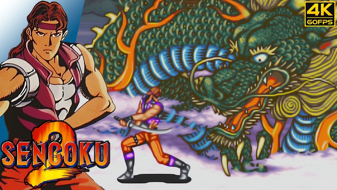 Sengoku 2 (Arcade / 1993) 4K 60FPS - YouTube