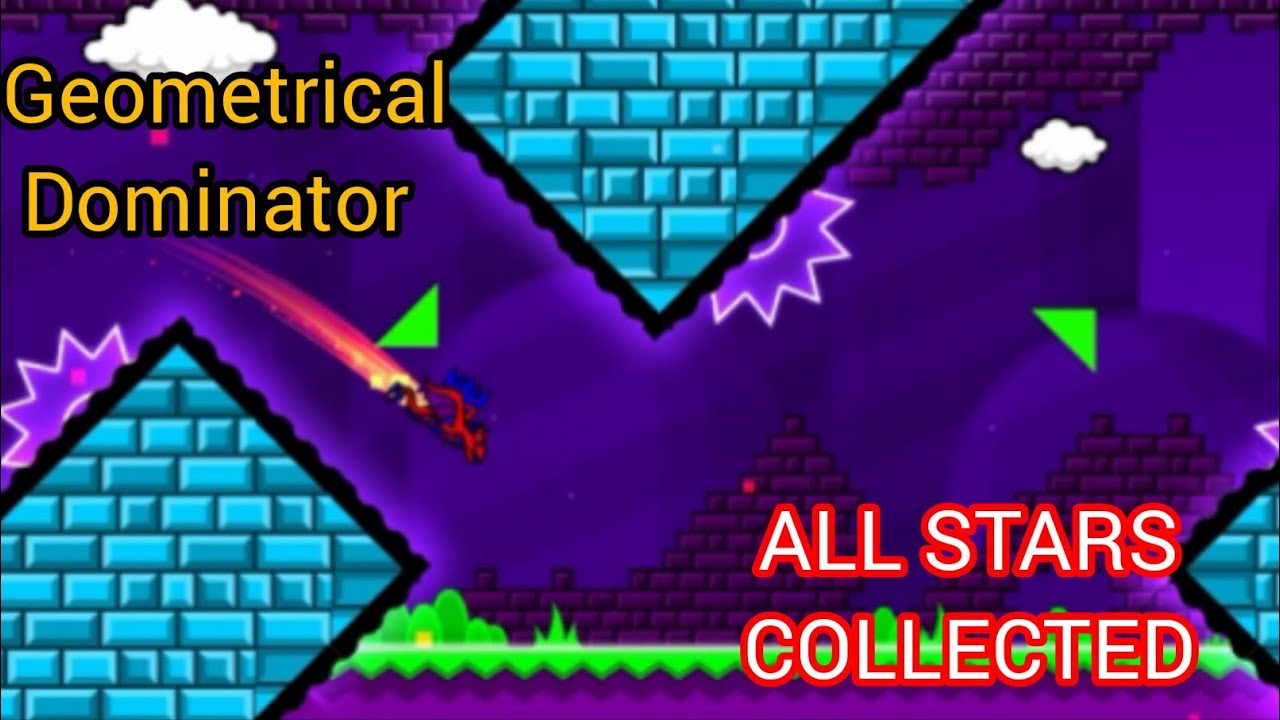"Geometrical dominator" [100% complete with all stars] - YouTube