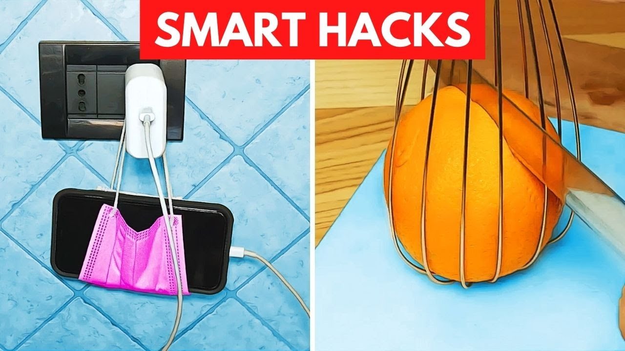 10 hacks to solve a bunch of problems at home 👏🏻 - YouTube