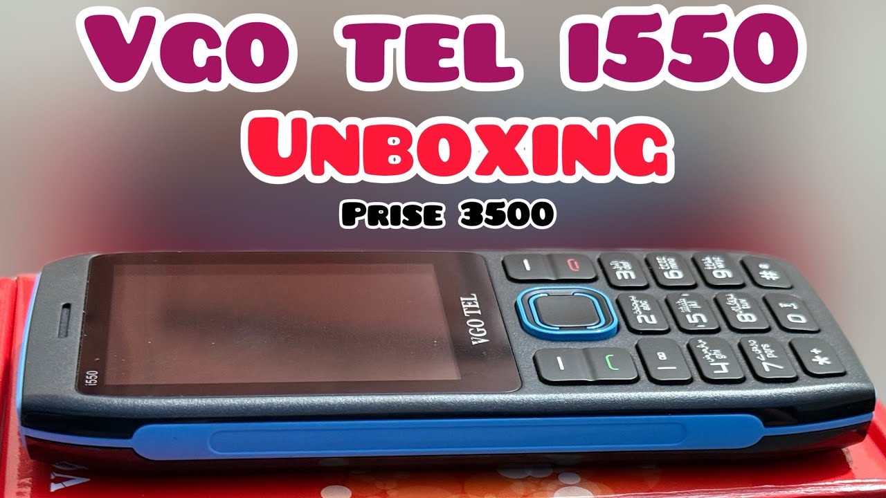 Vgo tel i550 unboxing and review #viralvideo #unboxing - YouTube