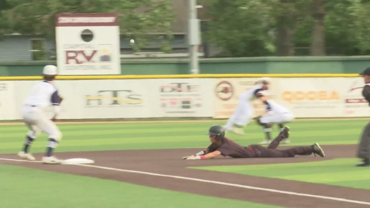 Baseball: Vistas fall in doubleheader to Fargo Post 2 - YouTube