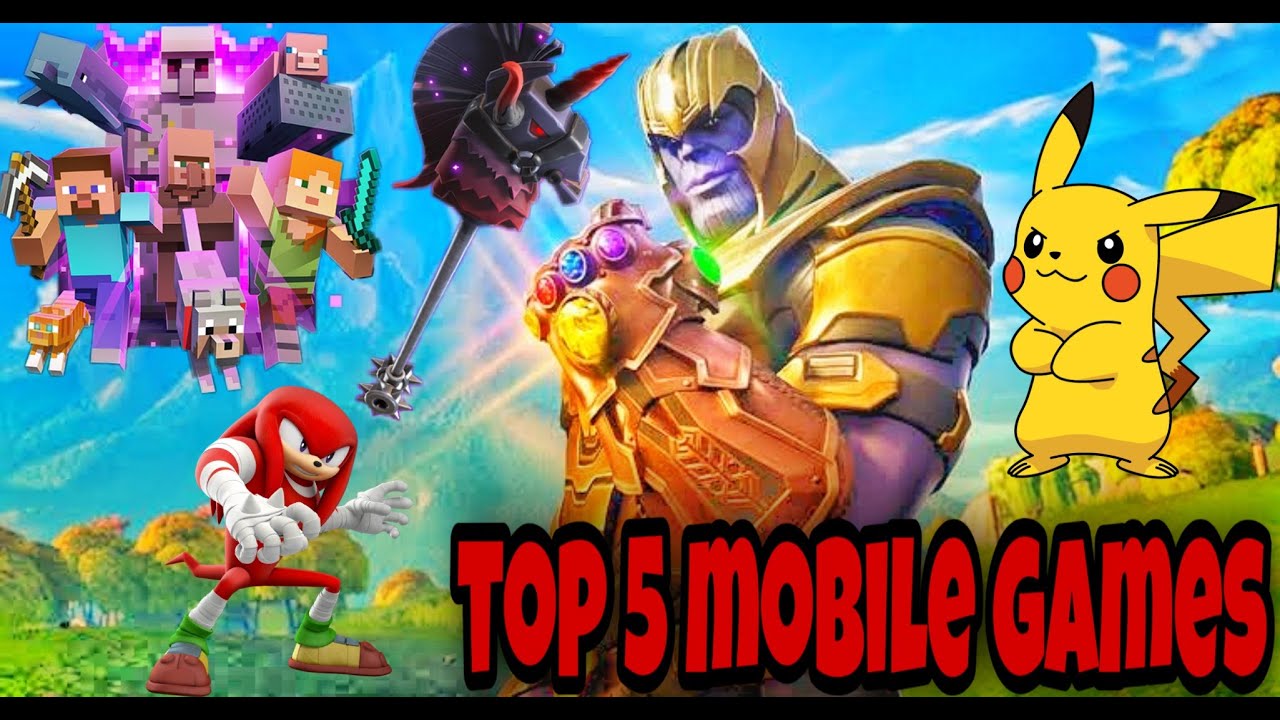 TOP 5 BEST GAMES FOR MOBILE IN 2020 - YouTube