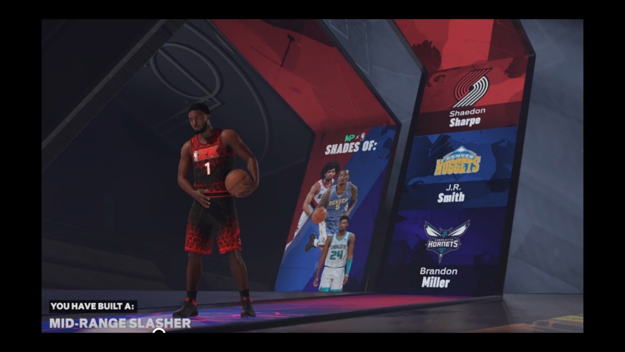New Mid-Range Slasher Build 96 Driving Dunk NBA 2K25 - YouTube