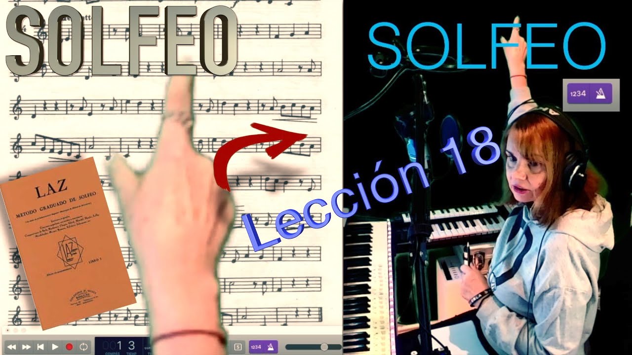 18. INICIACIÓN SOLFEO. LECCIÓN 18 #solfeo #lenguajemusical - YouTube