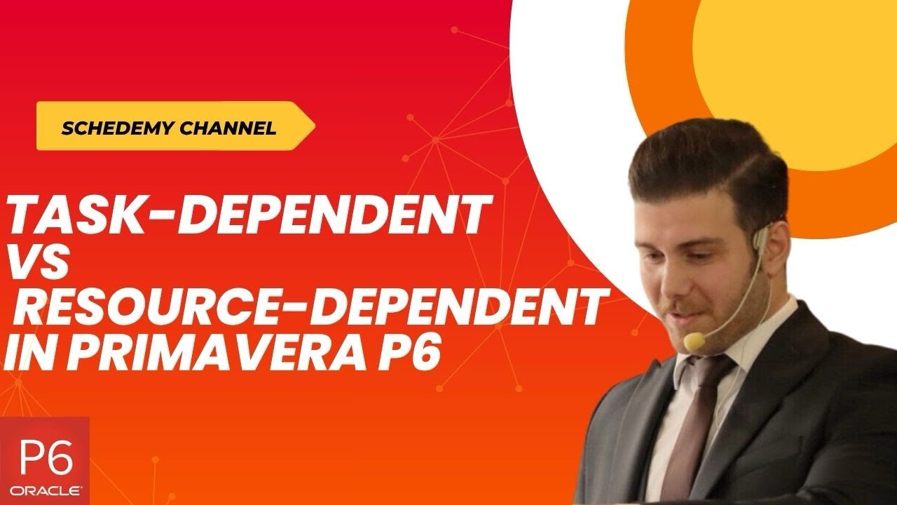 📊 Task-Dependent vs Resource-Dependent in Primavera P6 | Professional ...