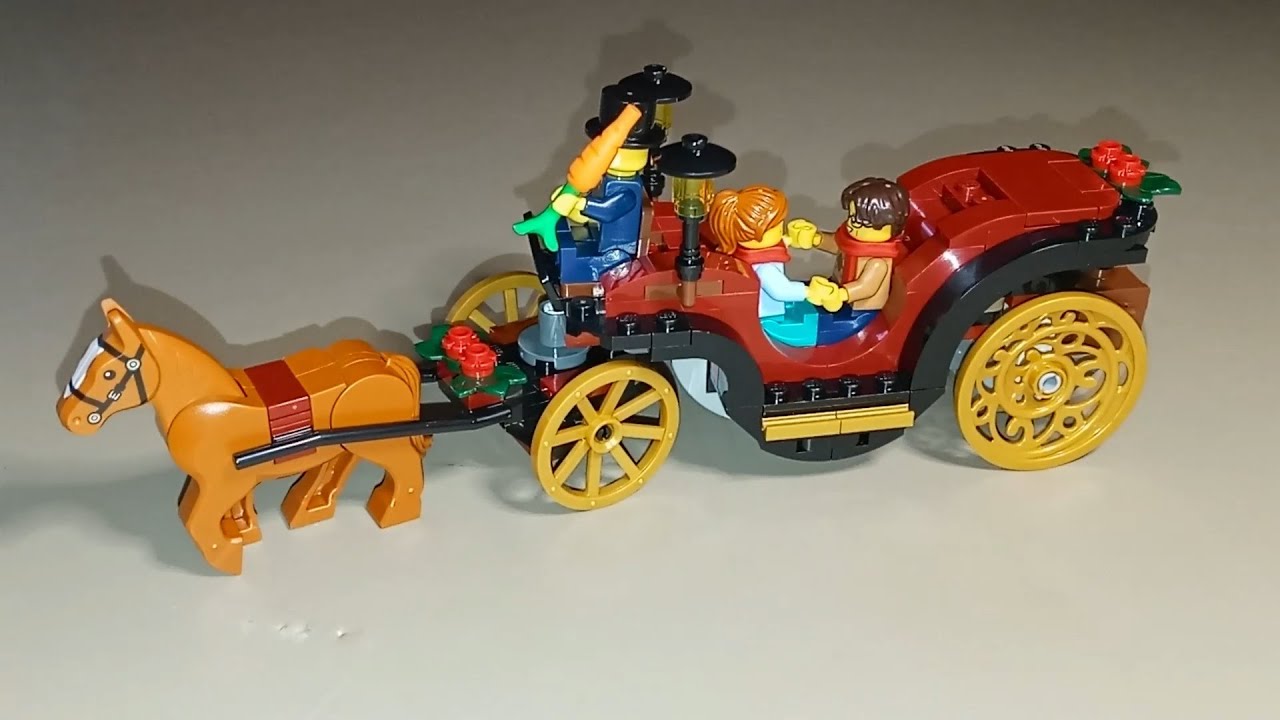LEGO 40603 Wintertime Carriage Ride Review (2023) | Phyre's LEGO ...
