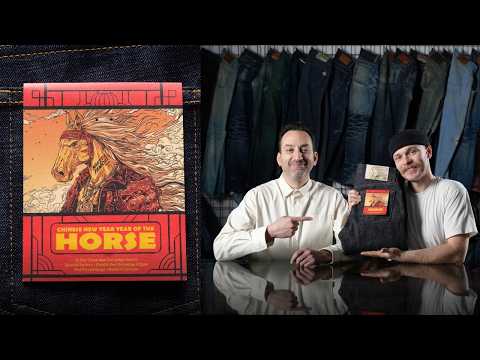 Chinese New Year - Year Of The Horse - 12.5oz Japanese Selvedge Slub Denim