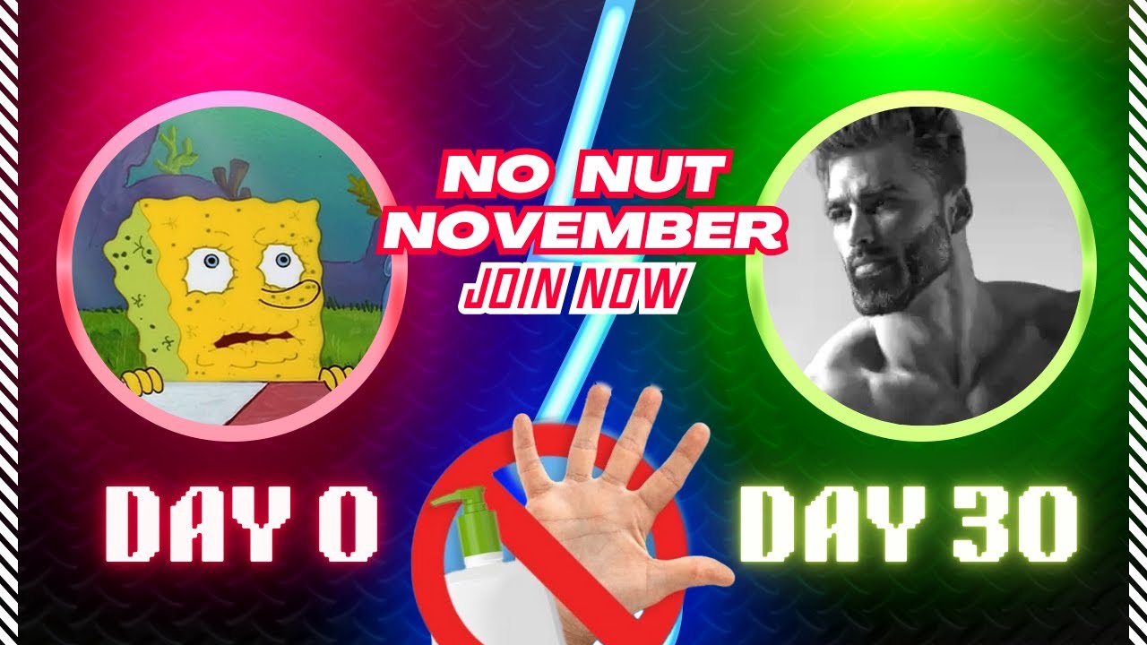 No Nut November - join here - YouTube