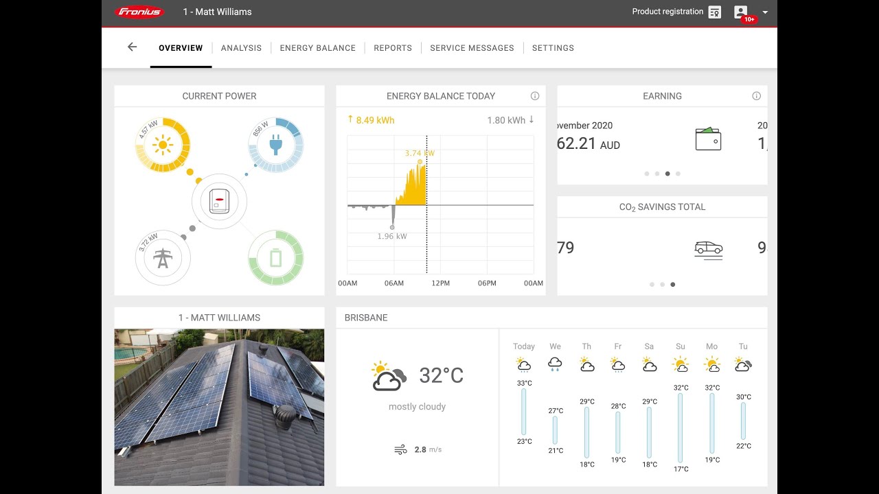 Wi-Fi Solar Inverter Monitoring - YouTube