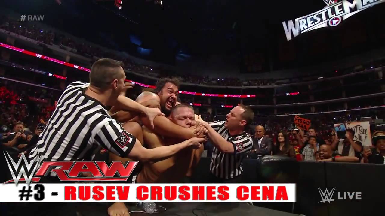 Top 10 WWE Raw moments March 23, 2015 - YouTube