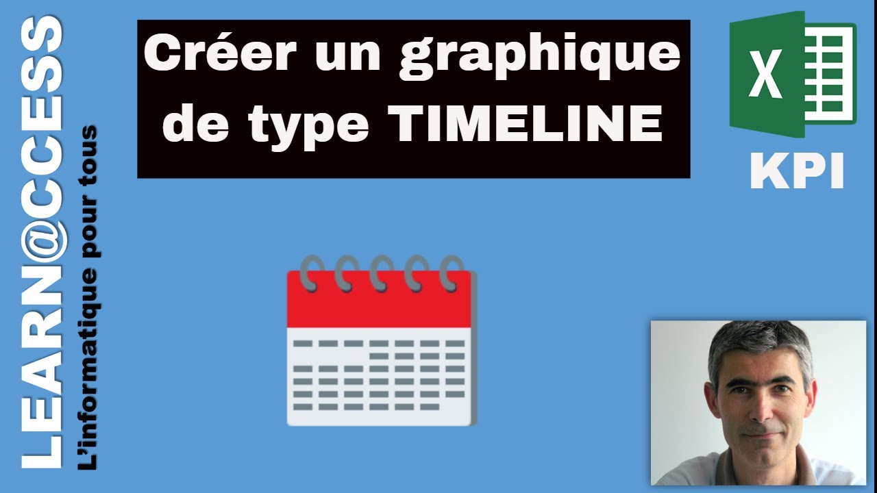 Excel - Comment créer un Graphique type Timeline ? - YouTube