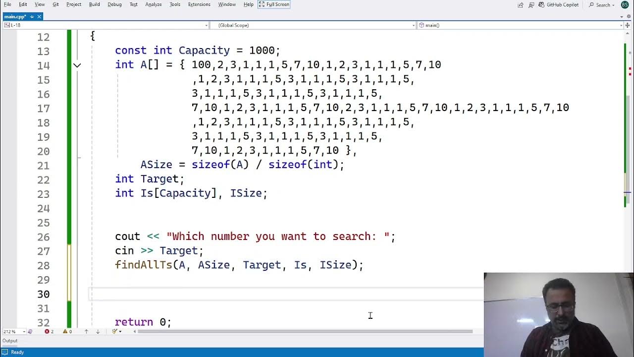 ITU-PF-AI 24-Lec 17 - Finding Indices/rand number generation - YouTube