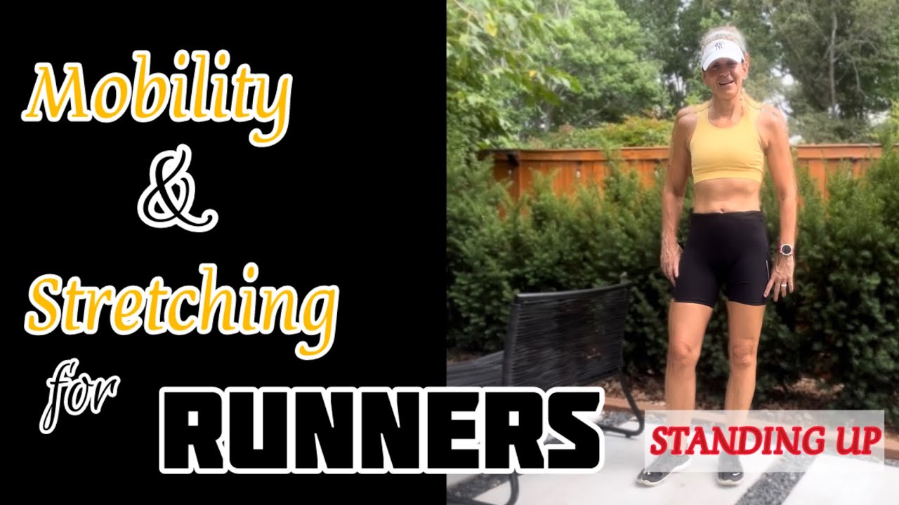 Mobility & Stretching for RUNNERs - standing up || release muscle ...