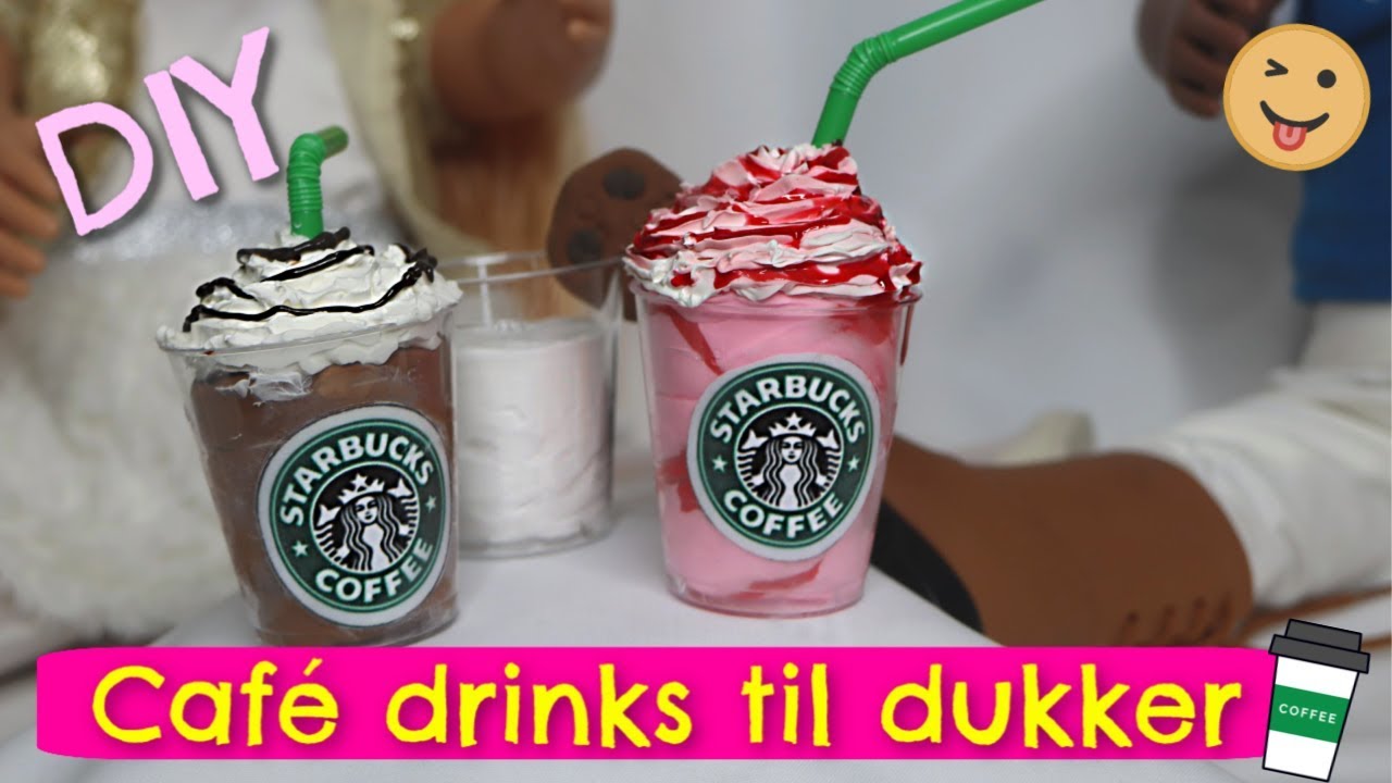 DIY Café drinks til "our generation" dukker 🥰 - YouTube