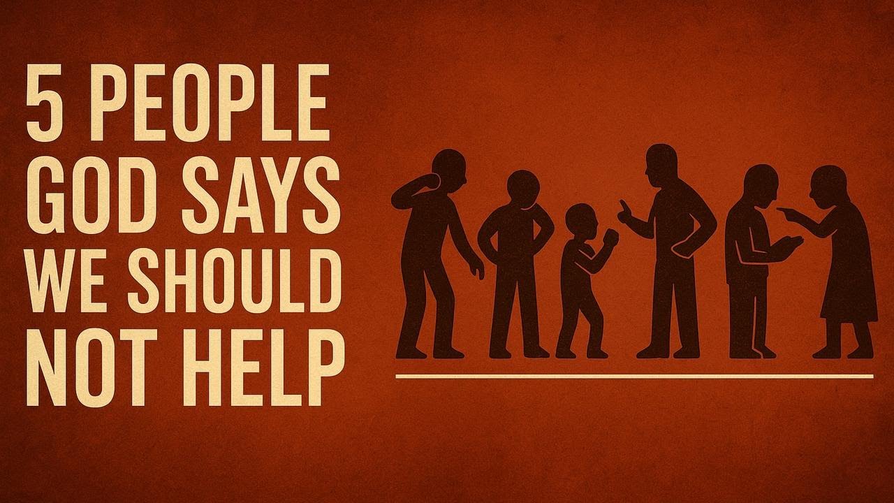 Five People God Says We Should Not Help | Hot Topics Part 8 - YouTube