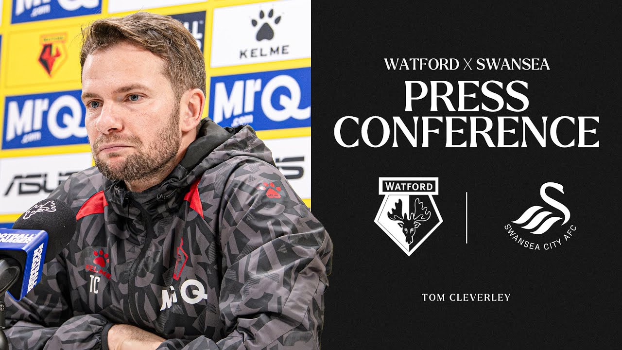 "We Need A Little Bit EXTRA!" 👊 | Tom Cleverley Pre-Swansea City Press ...