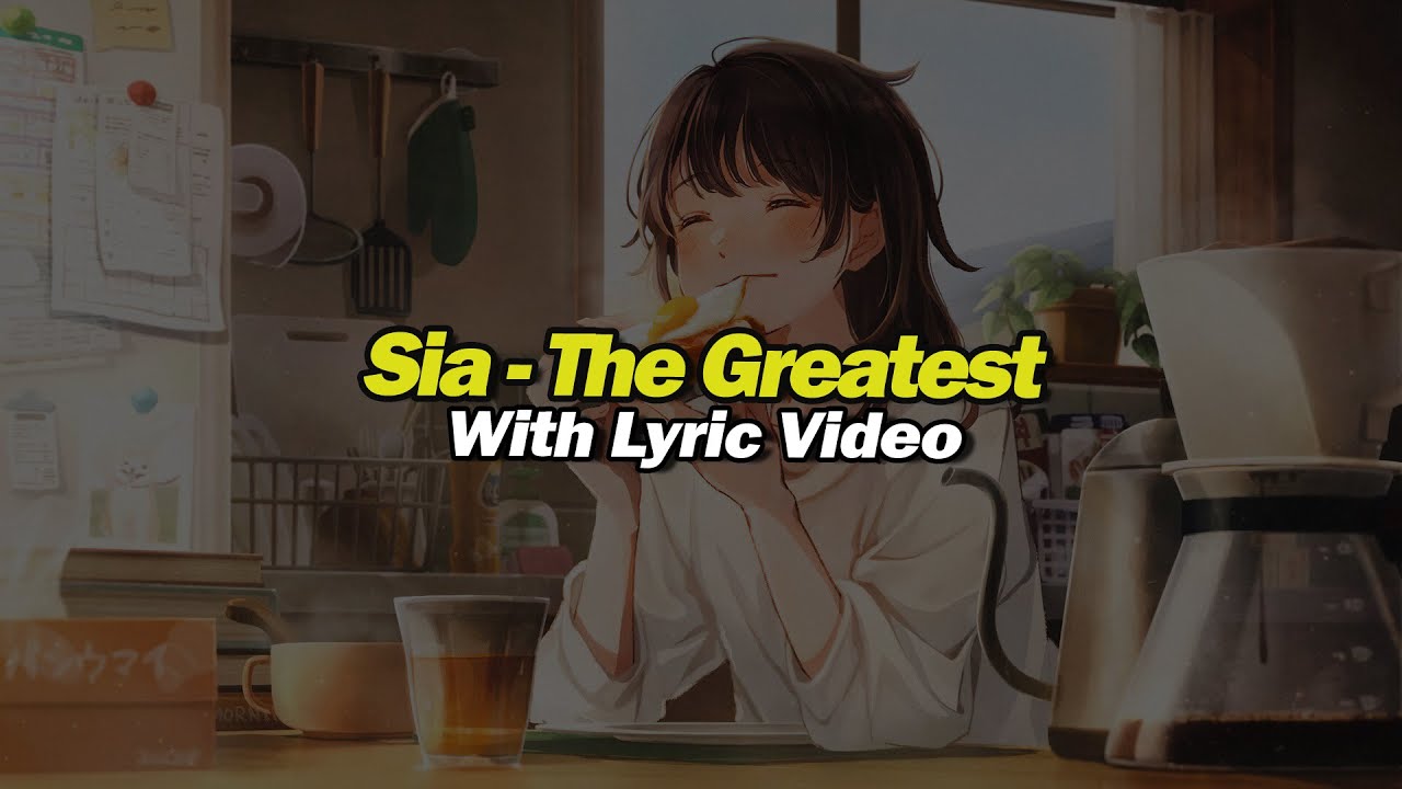 Sia - The Greatest (Lyric Video) - YouTube