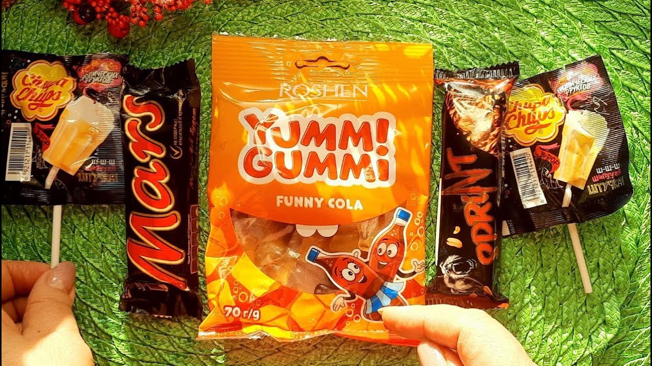 ASMR New Some lot's of Candies, Unpacking Yummi Gummi - YouTube