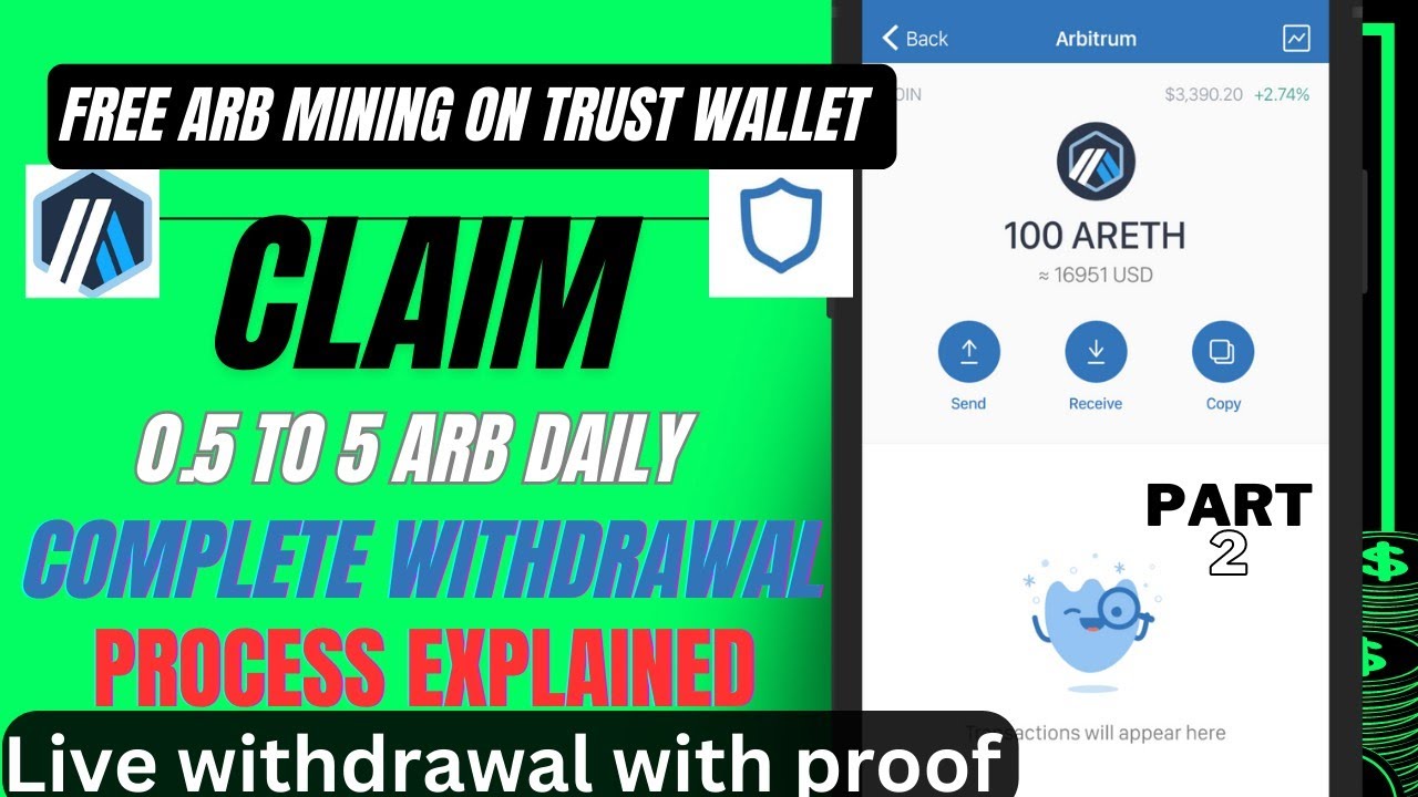Trust Wallet Free Airdrop | Claim Arb Token Daily | Complete Withdrawal ...
