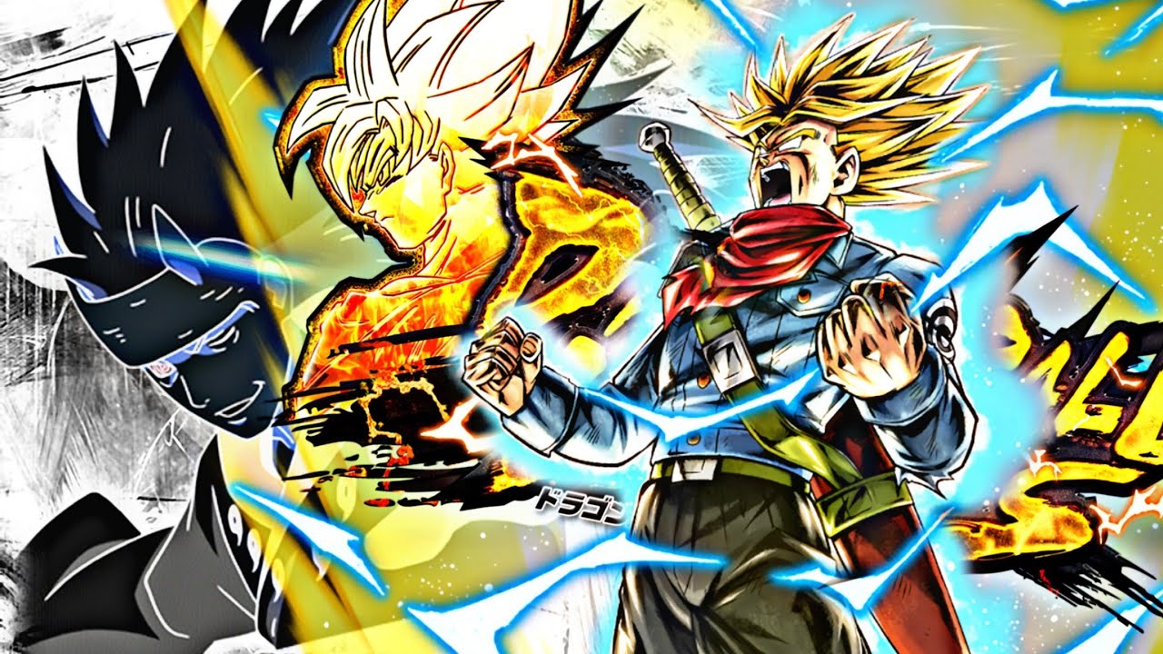 TRUNKS RAGE Showcase! Dragon Ball Legends - YouTube