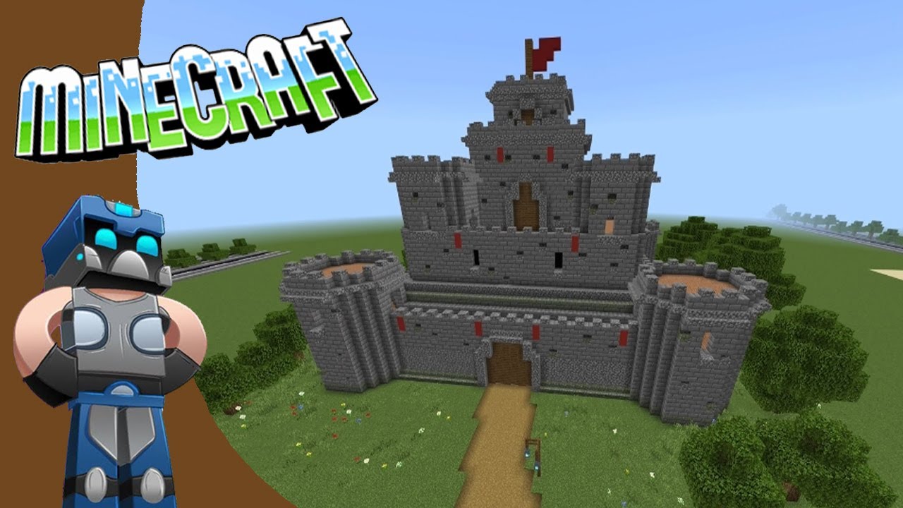 Minecraft Tutorial Castillo Como Hacer Un Castillo En Minecraft Youtube