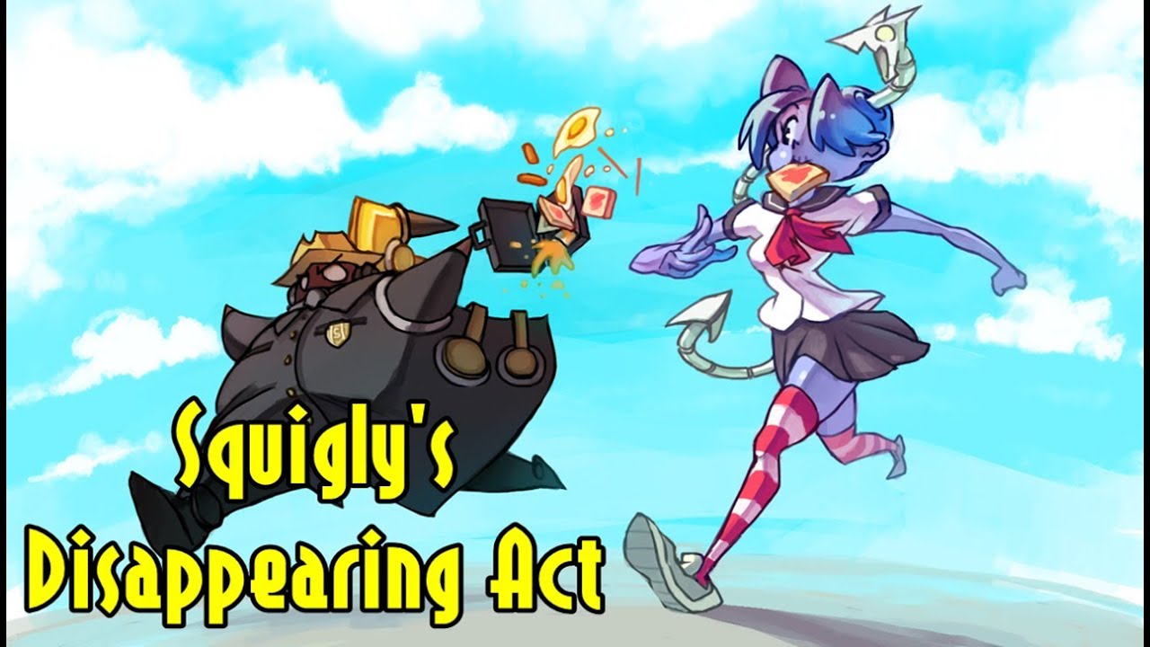Squigly's disappearing act (Skullgirls randomness) - YouTube