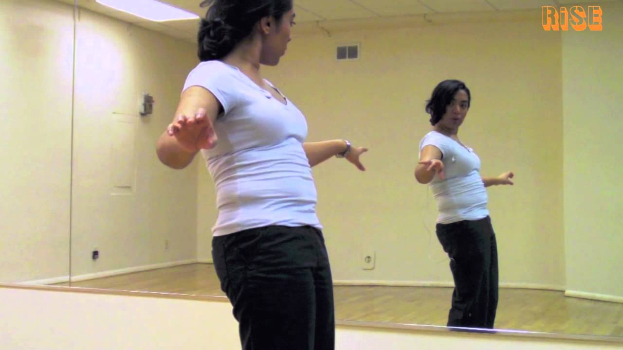 Easy Undulation Tutorial For Belly Dance - YouTube