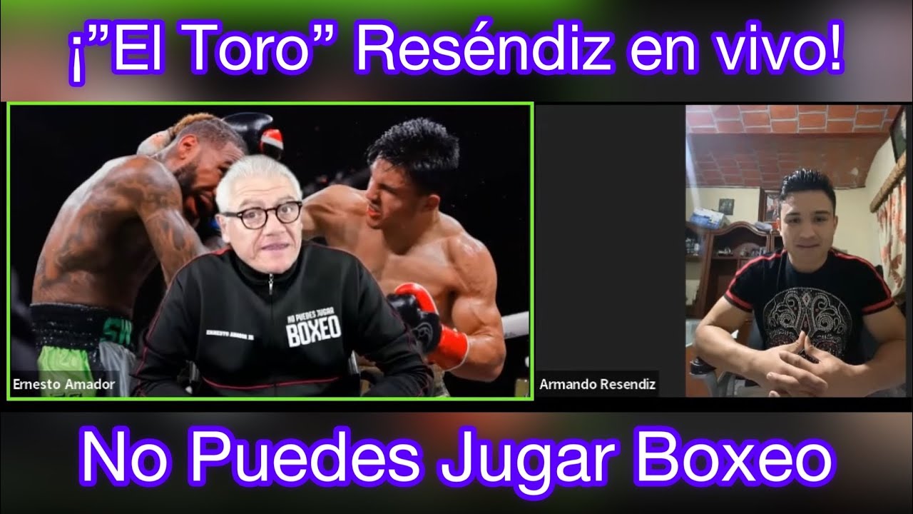 ¡En vivo "El Toro" Reséndiz para analizar su victoria y analizar el ...