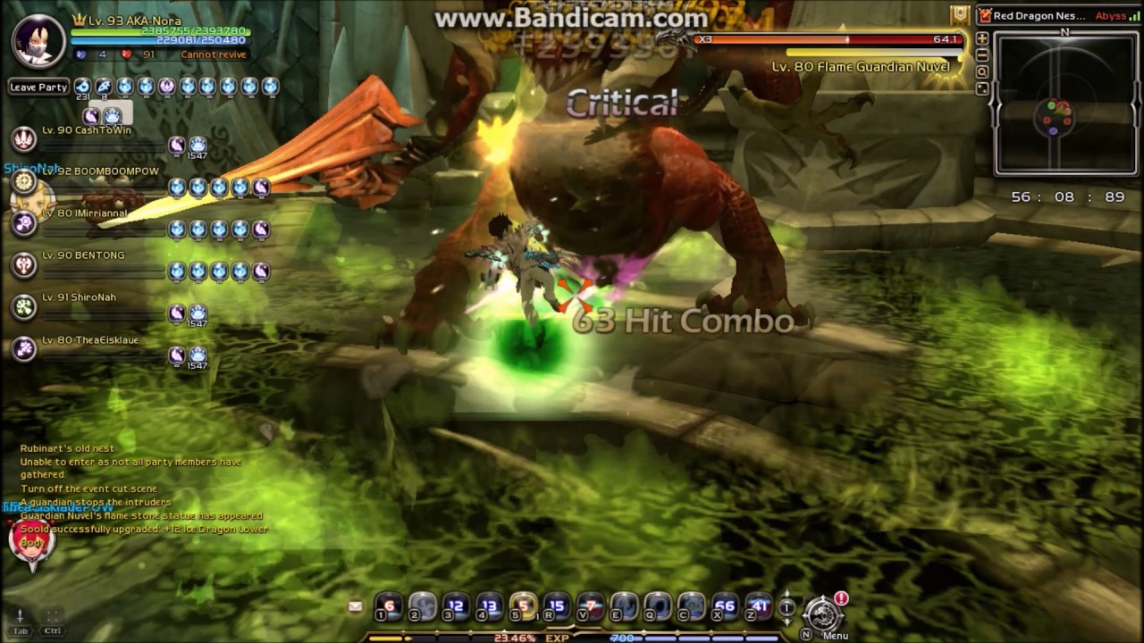 Dragon Nest EU Solo RDN HC Carry Raven POV 10Min - YouTube