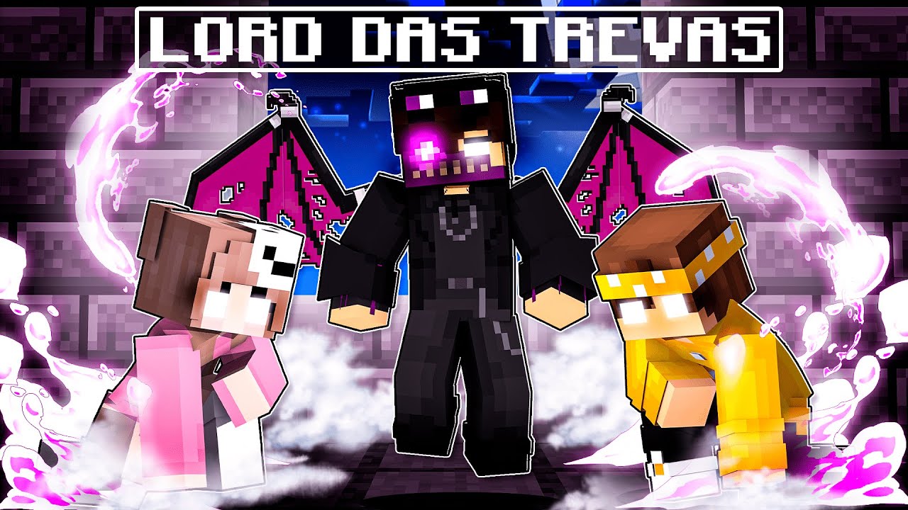 Jogando Como Um Lord Das Trevas No Minecraft Youtube