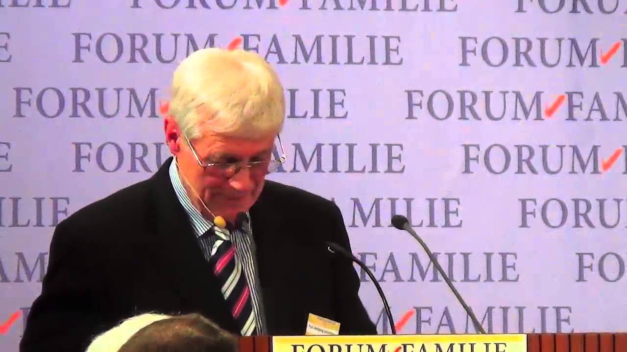 Konferencja FORUM FAMILIE 2014 Prof. Wolfgang Leisenberg - YouTube