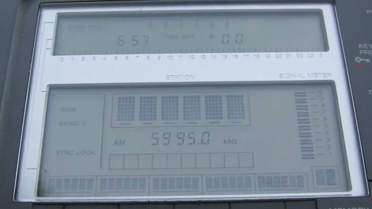 5995 kHz Radio Mali - YouTube