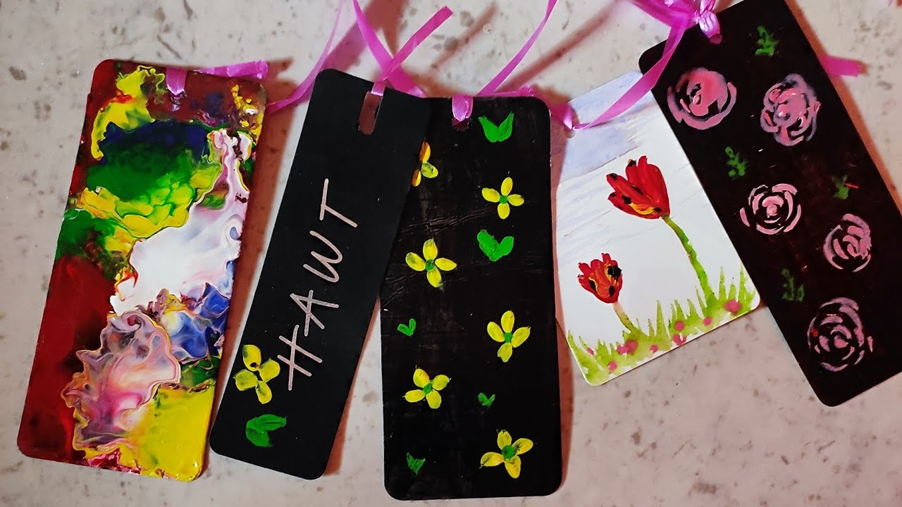 How to make bookmarks from cloth price tags or brand tags #bookmark# ...