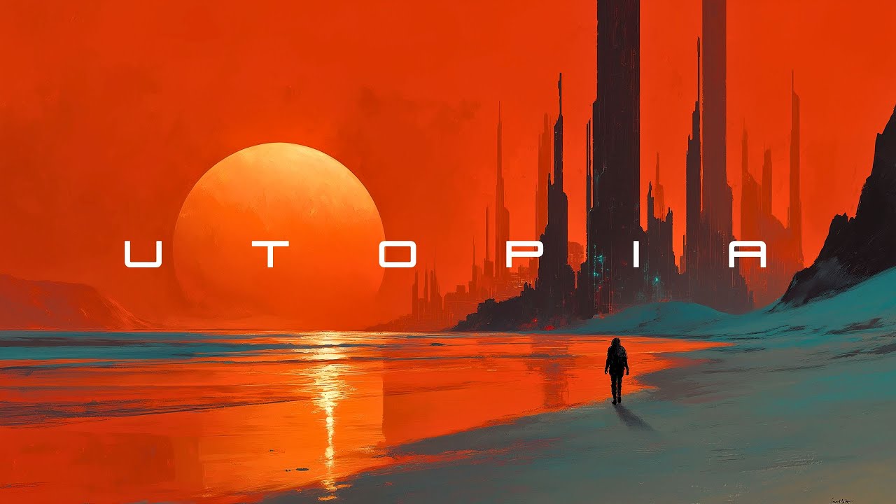 Utopia 理想 - Cyberpunk Ambient Music for Utopic Dreams - YouTube