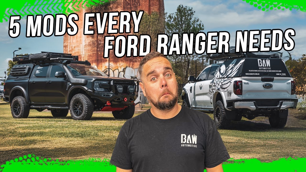 Top 5 Mods Your Next-Gen Ford Ranger Needs - YouTube