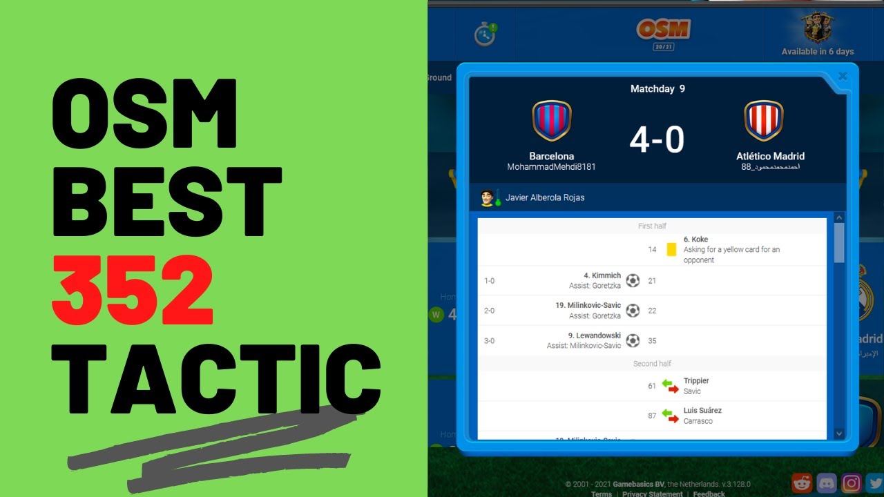 OSM BEST 352 TACTIC May 2021 - YouTube