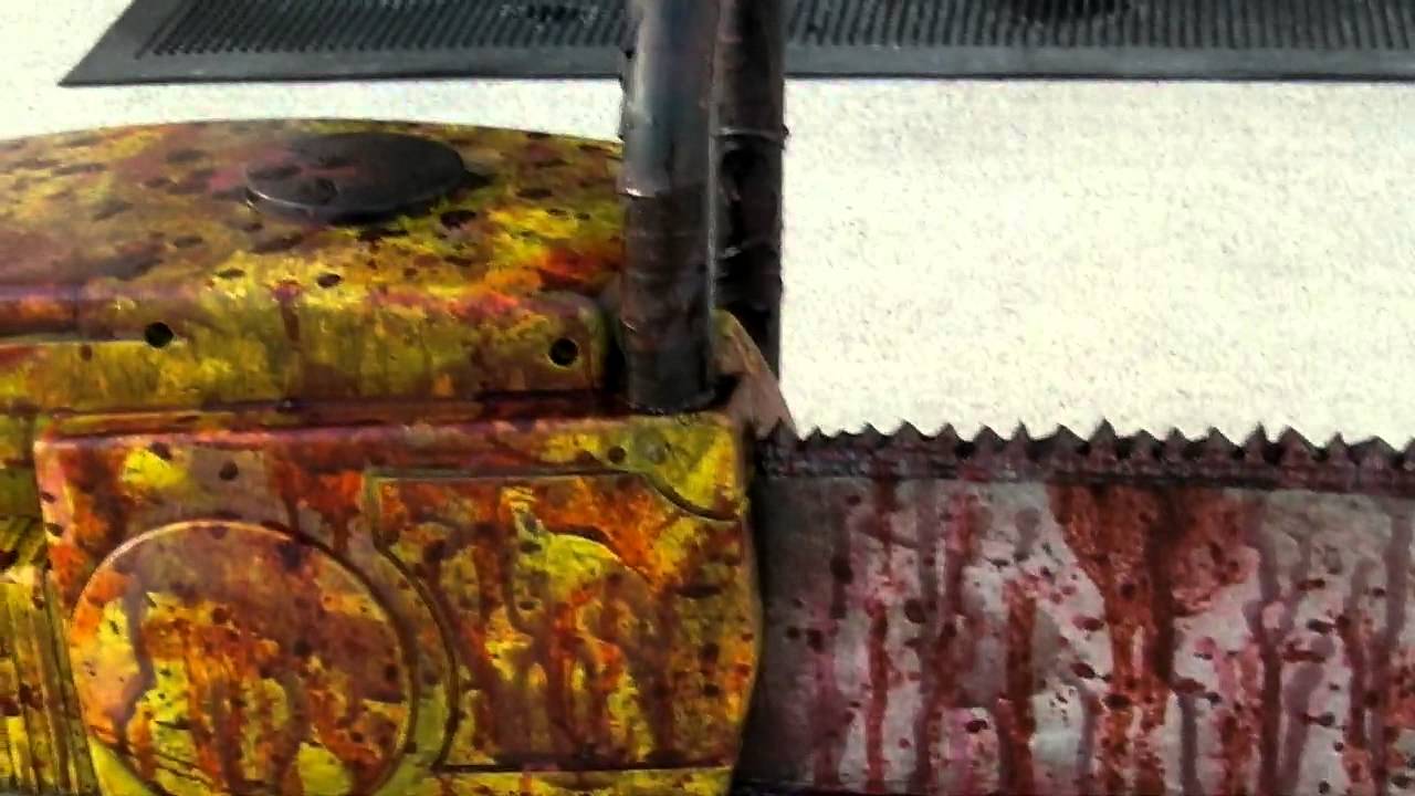 Texas Chainsaw Massacre 74 Leatherface Custom Prop - YouTube