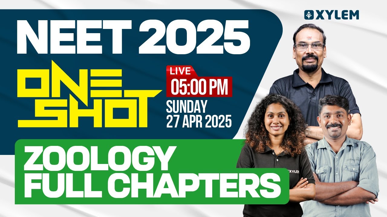 NEET 2025: ONE SHOT | ZOOLOGY FULL CHAPTERS | NEET Hackers - YouTube
