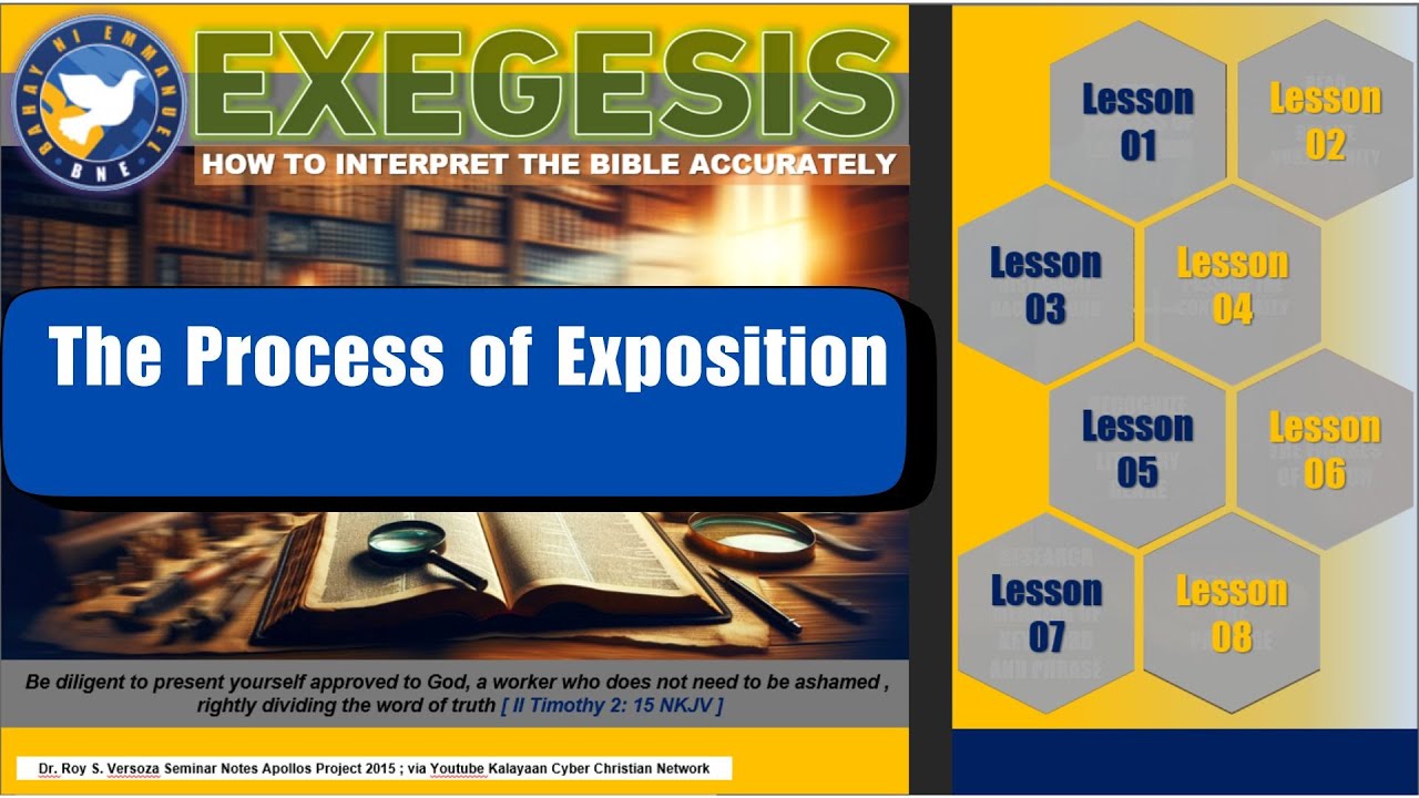 BNE Leadership Enhancement Training - "Exegesis" - The Process of ...