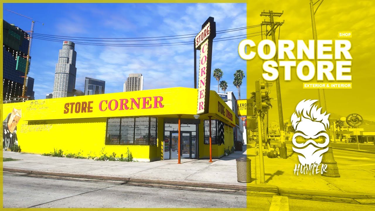 Corner Store - GTA V FIVEM MLO Interior - YouTube