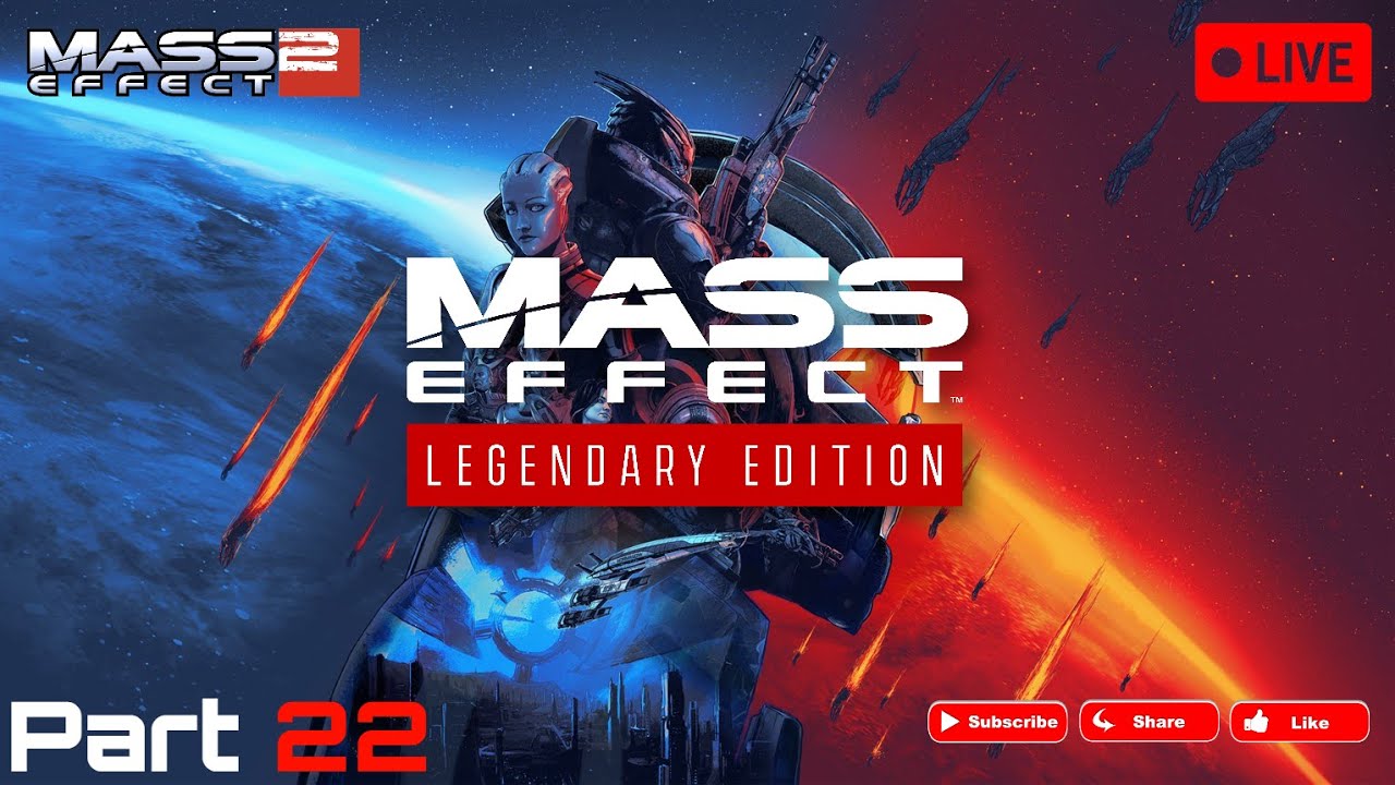 🔴 [LIVE] Mass Effect - Legendary Edition - ME2 - P22 - Helping Garrus ...