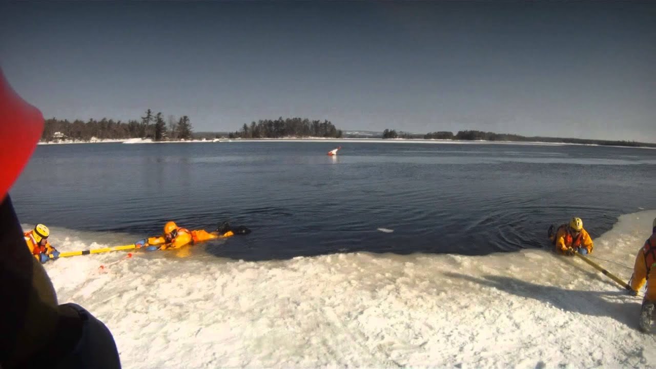 Surface Ice Rescue Technician Level I and II - YouTube