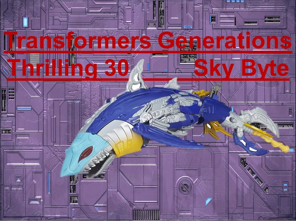 Transformers Generations Sky Byte Hasbro Thrilling 30 (Shoulder Secret!) - YouTube