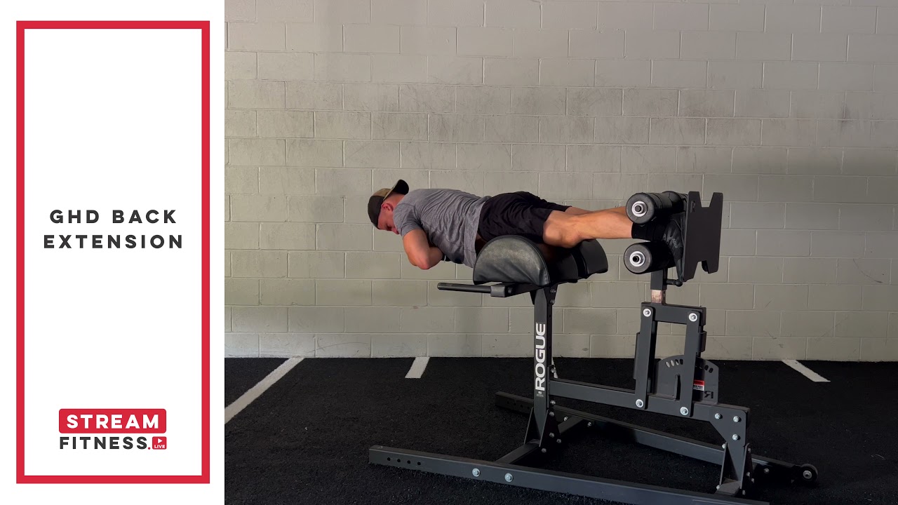 CrossFit Movements - How to do a GHD Back Extension - YouTube