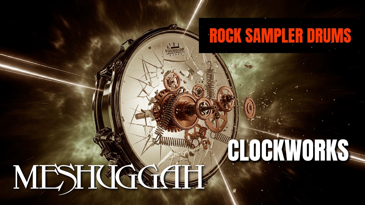 Meshuggah - Clockworks (DRUM TRACK) 🥁 - YouTube