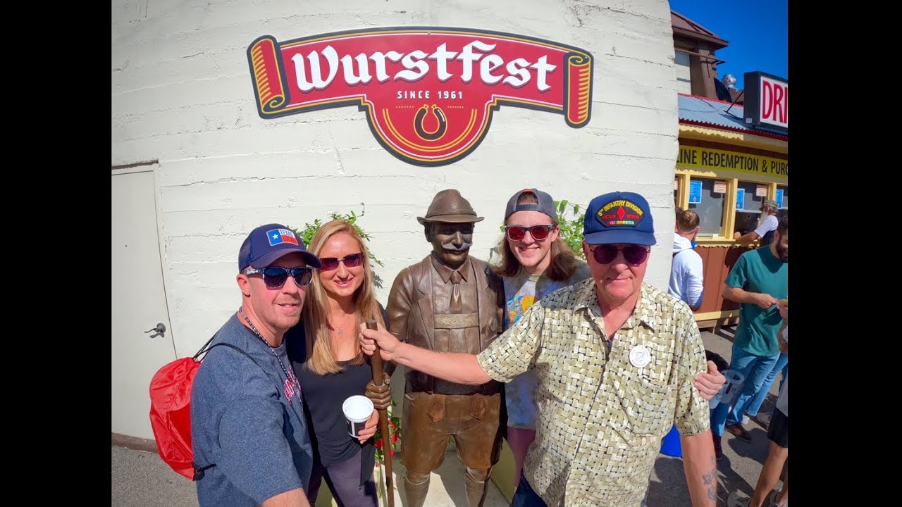 1st Time To Wurstfest With Dad!!!! - YouTube