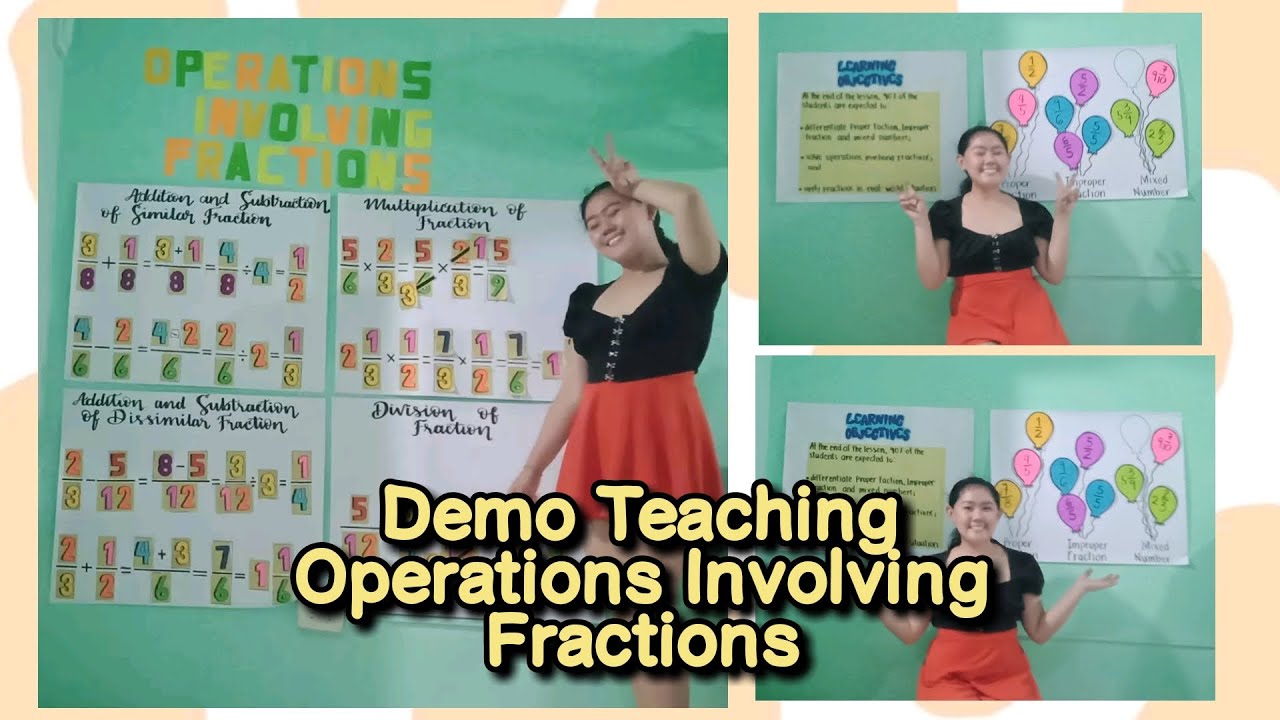 Demo Teaching | Operations Involving Fractions | Grade 7 Math ...